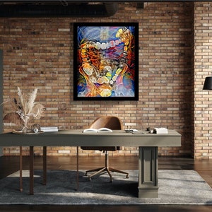 Gastrointestinal Anatomy Canvas GI Radiology Wall Art - Etsy