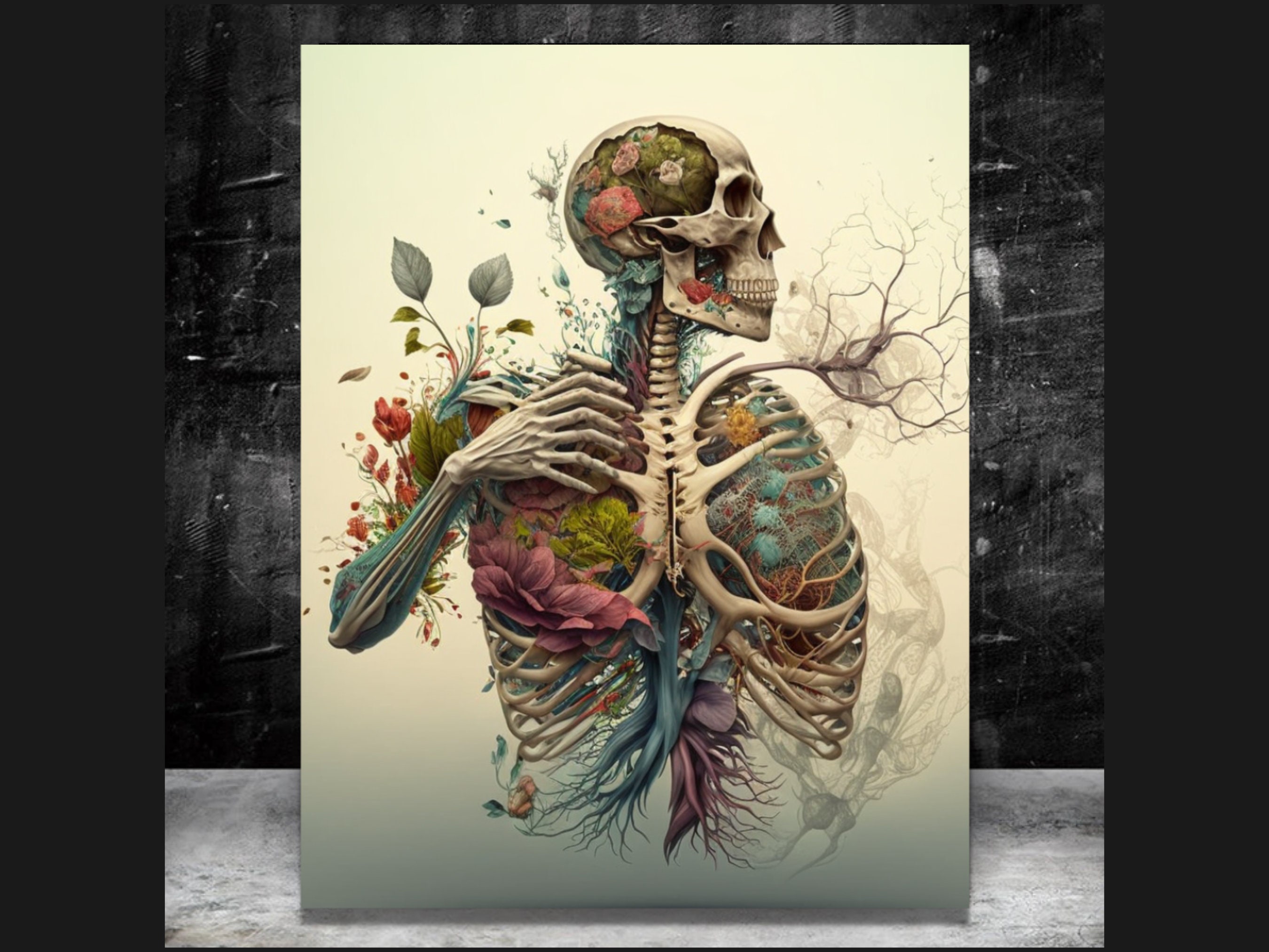 Abstract Anatomy Art