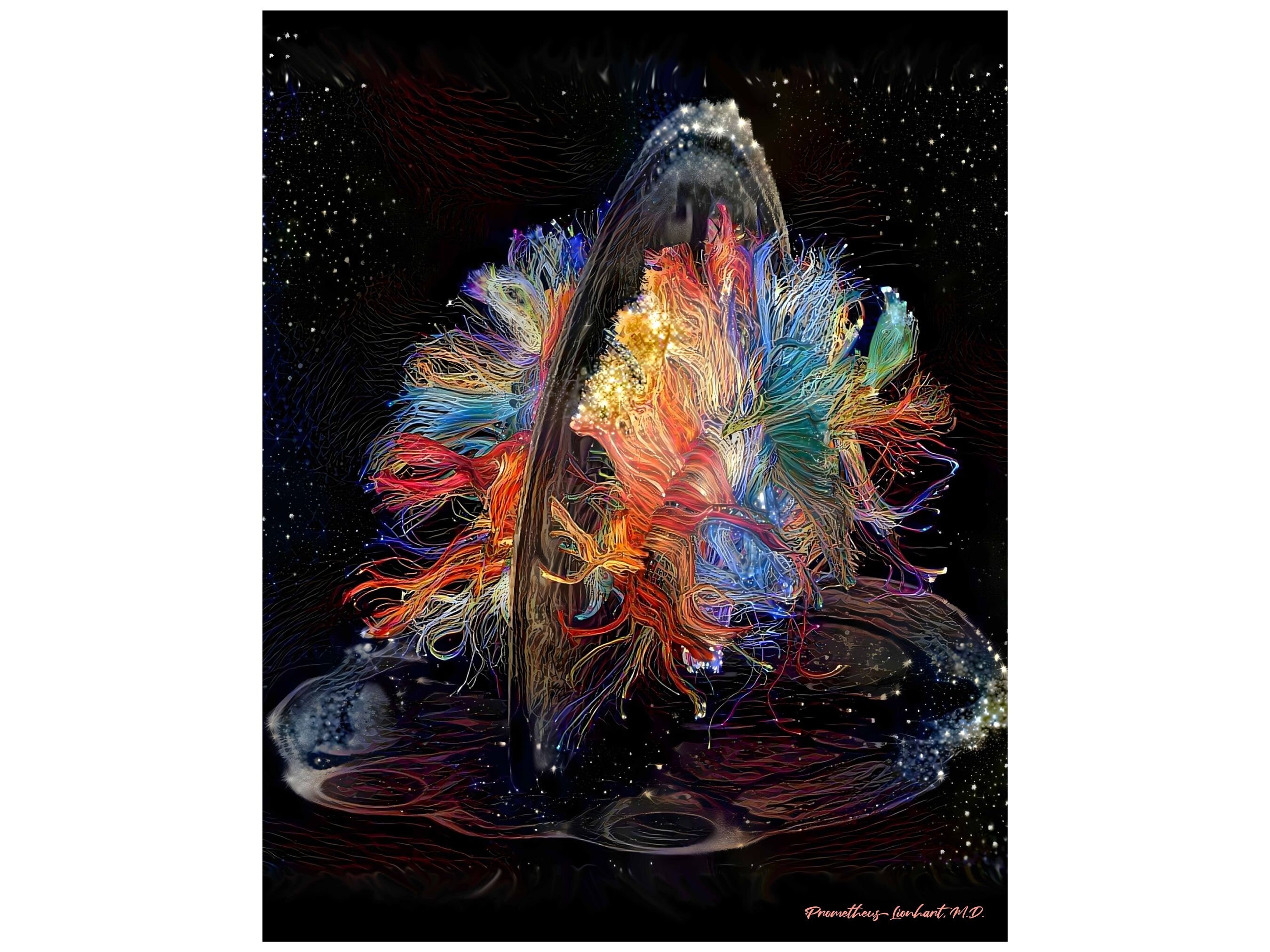 Brain Anatomy Art, Ready to Hang Canvas, Radiology Wall Art Science ...