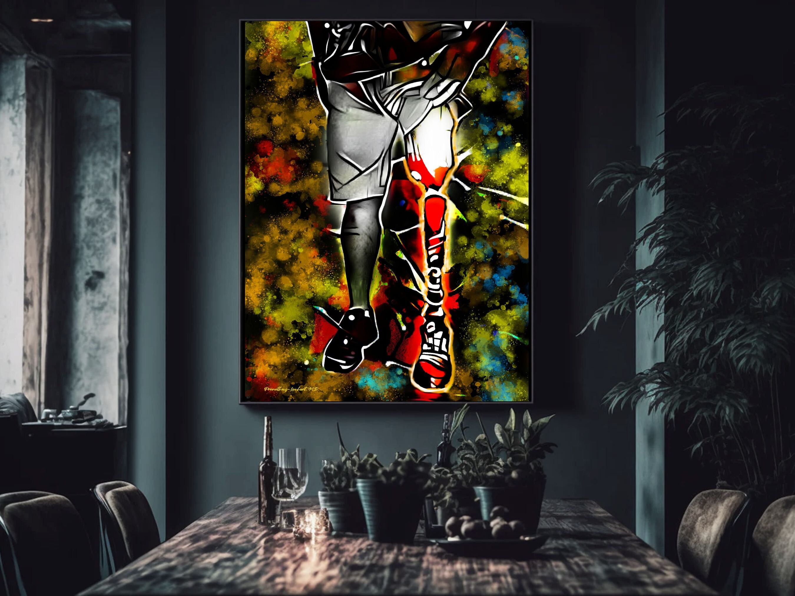 Prosthetic Leg Art Canvas Modern Anatomy Art Orthopedics - Etsy Canada