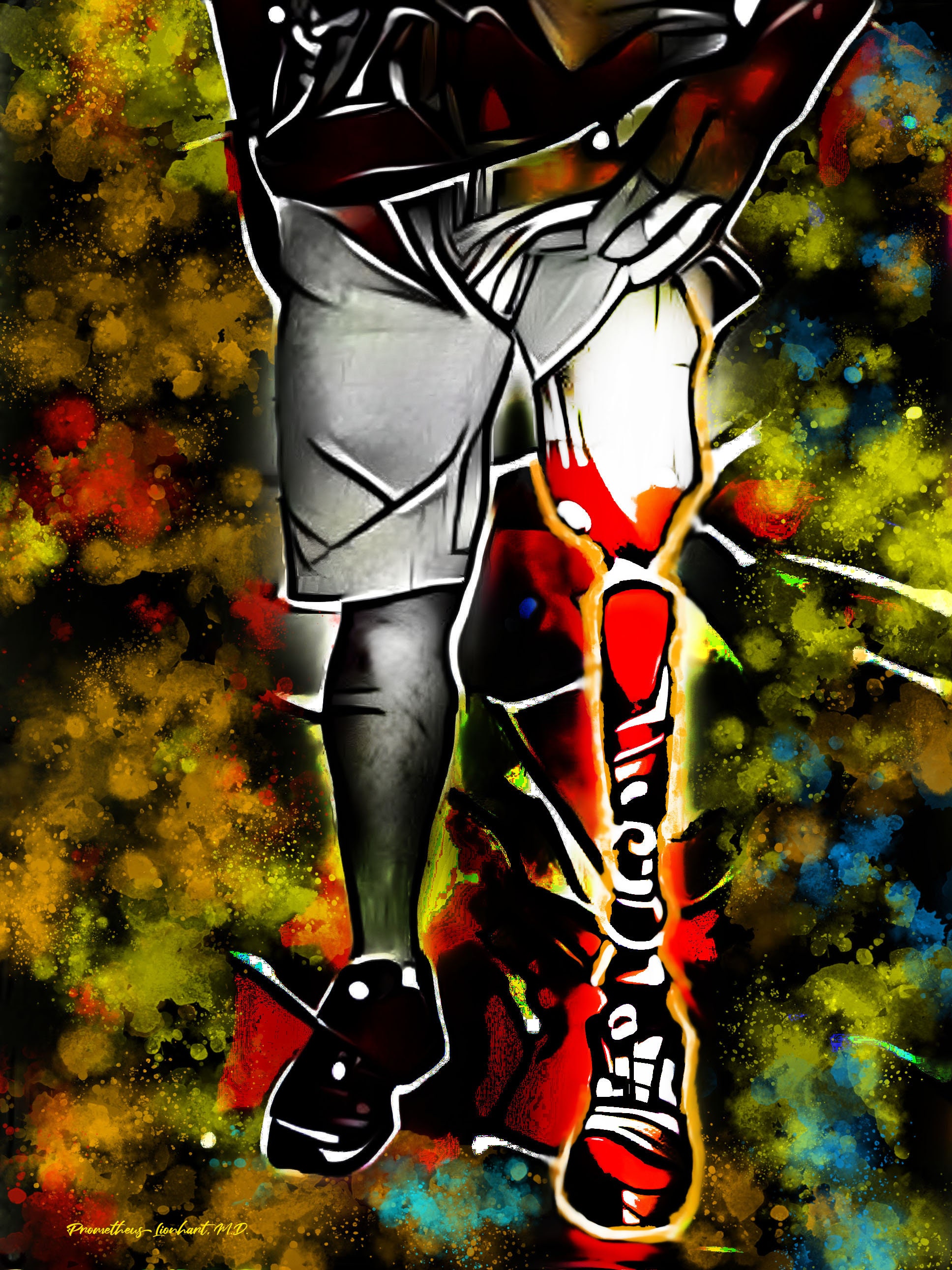 Prosthetic Leg Art Canvas Modern Anatomy Art Orthopedics - Etsy Canada