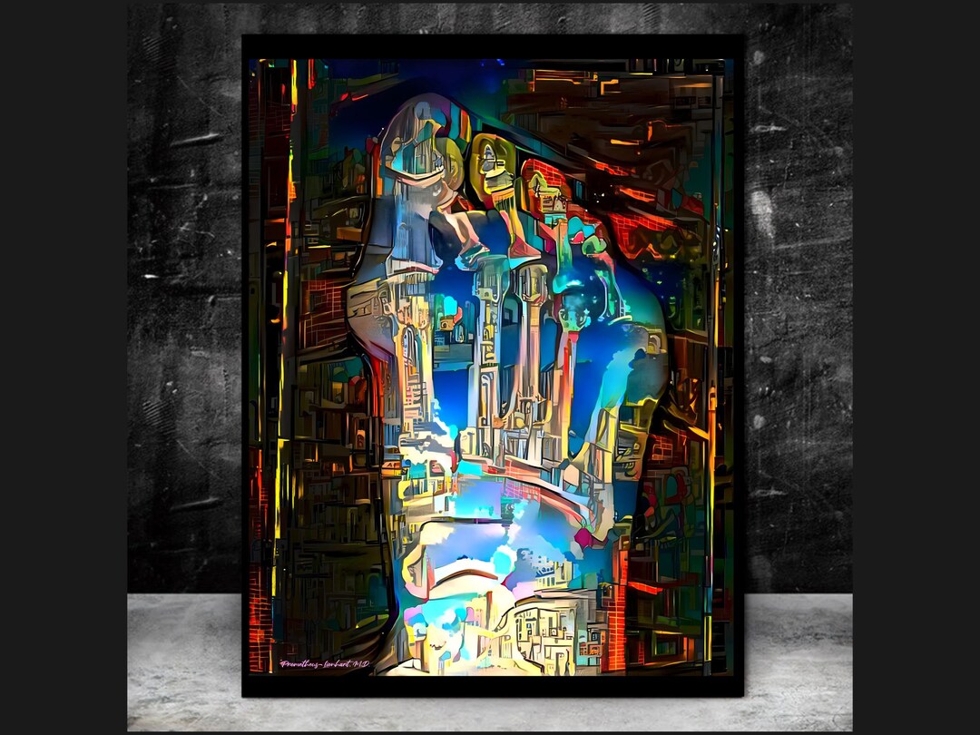 Foot Anatomy in Bright Color, Canvas, Anatomy Art Orthopedics ...