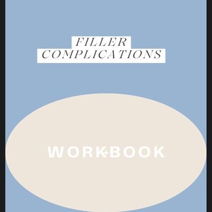 Filler Complications Workbook 13 Pages Notes Checklist smart Goals ...