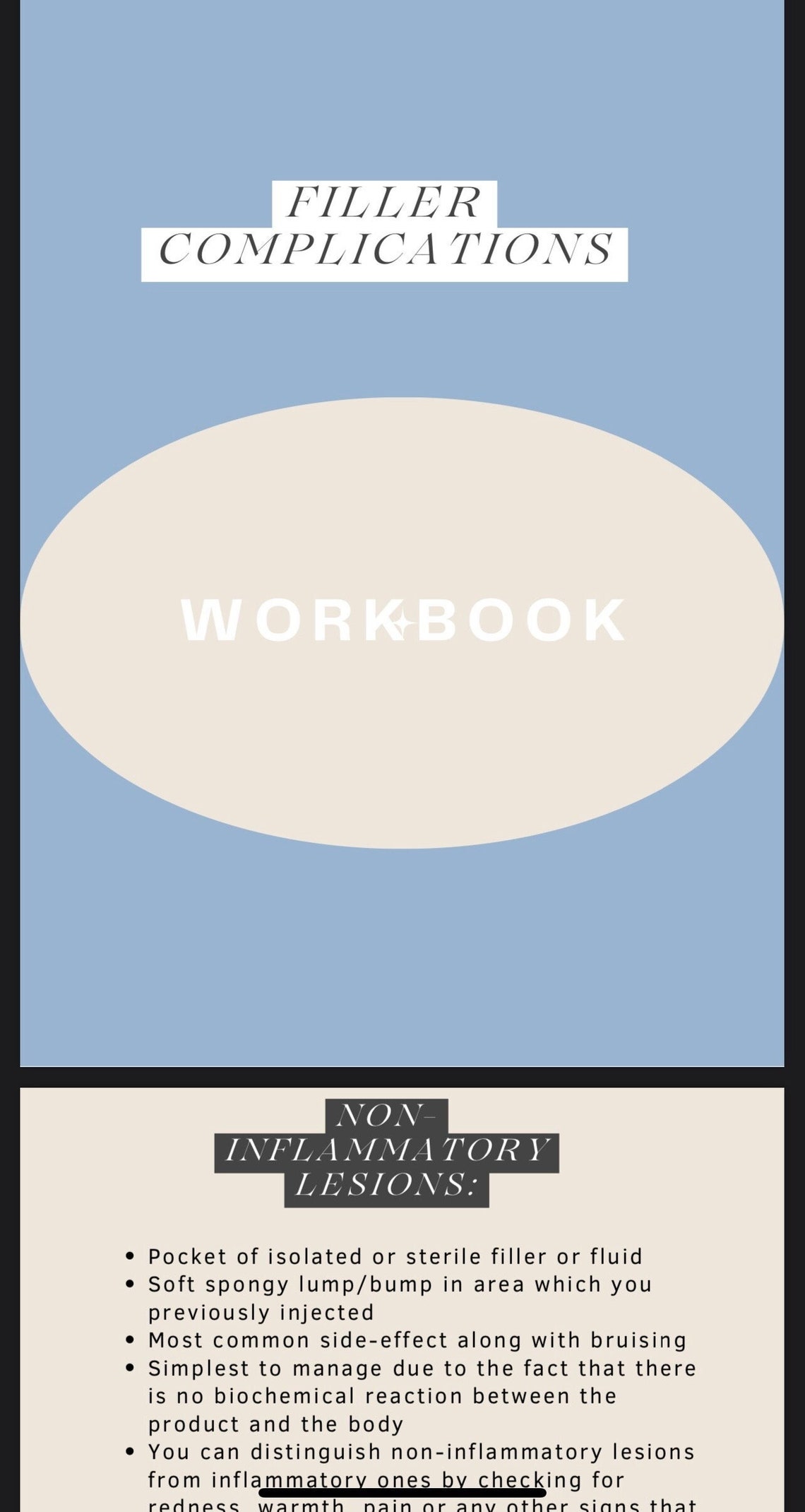 Filler Complications Workbook 13 Pages Notes Checklist smart Goals ...