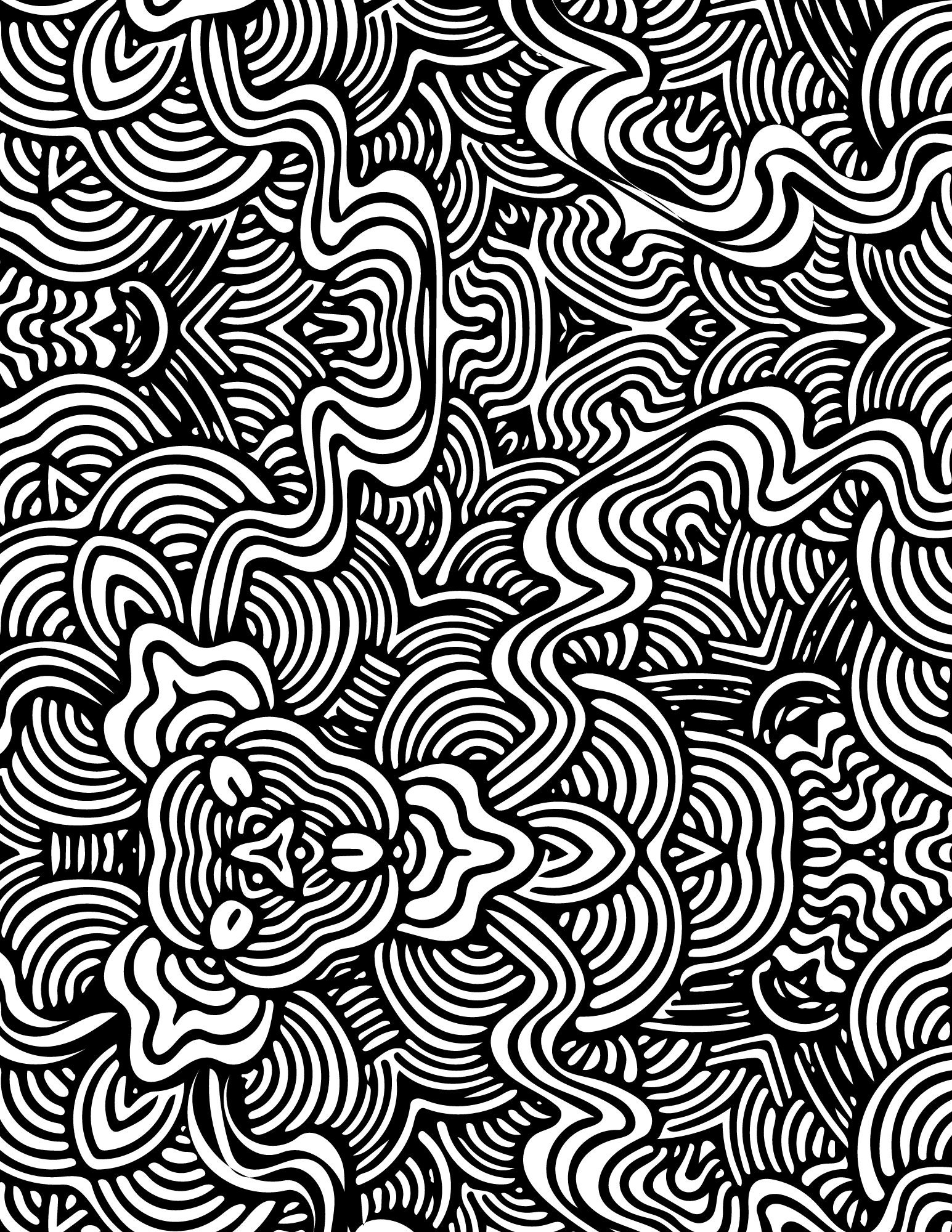 Adult Printable Coloring Pages - Etsy