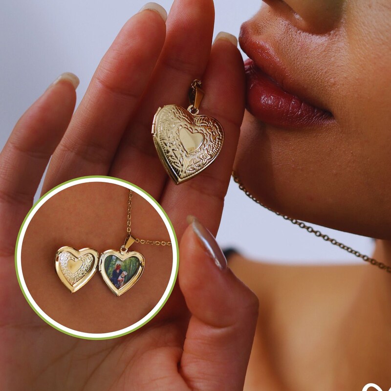 Locket Necklace - Etsy