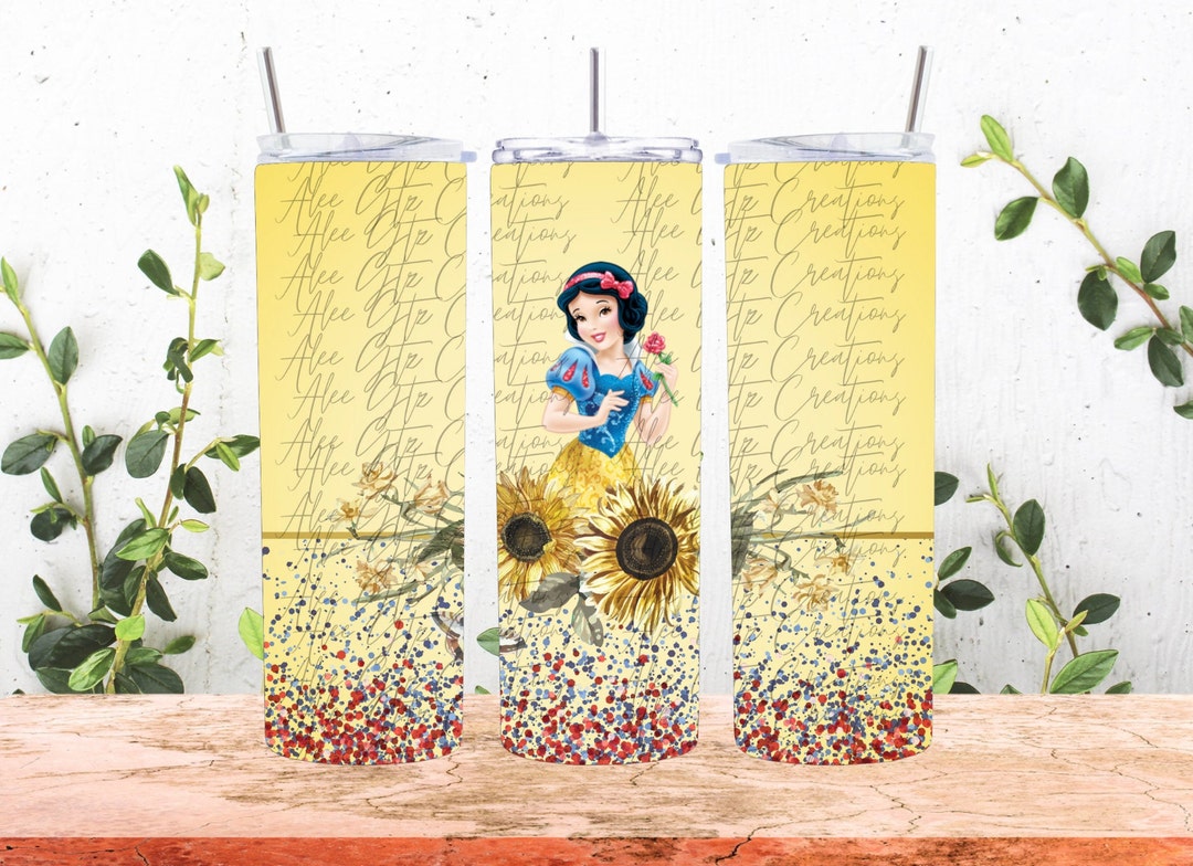 Princess Snow White Tumbler PNG - Etsy