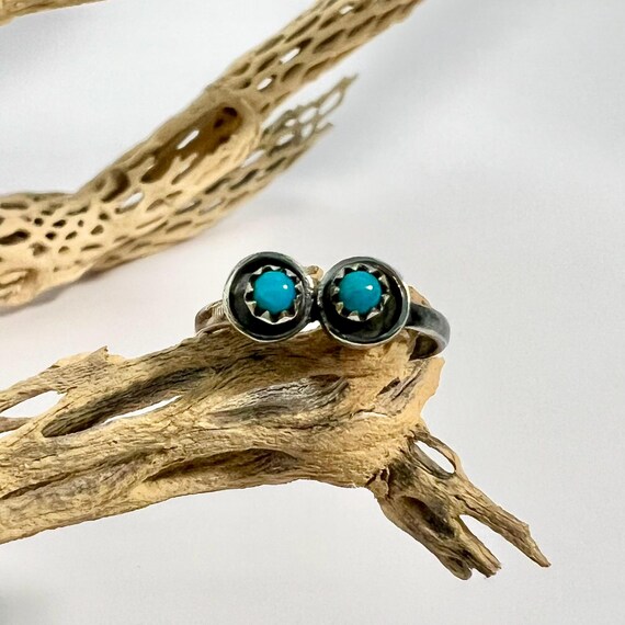 Traditional Vintage Native American Snake Eye Turquoi… - Gem