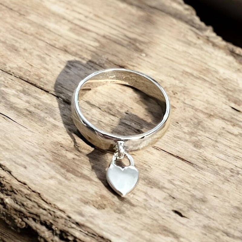 Dangle Charm Ring - Etsy