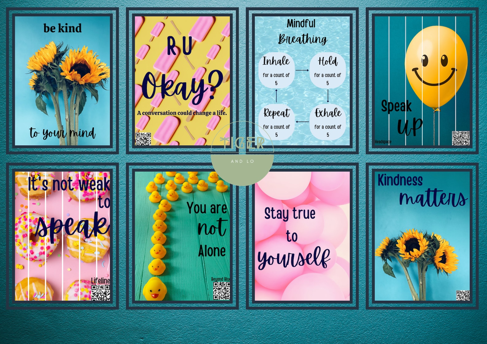 Wellbeing Posters | Modern Classroom Decor | Classroom Posters ...