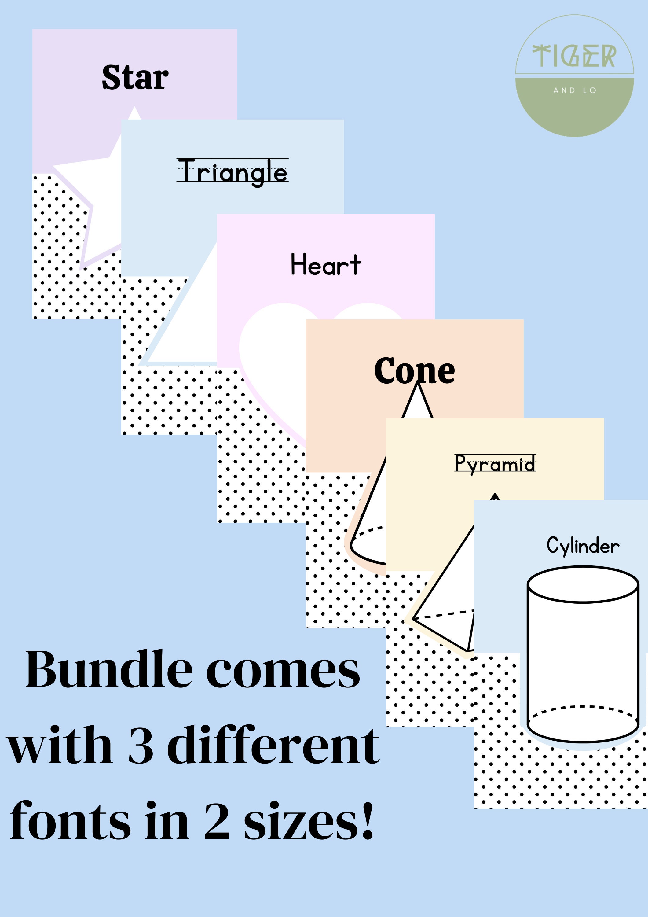 PRINTABLE Shape Posters | 2D and 3D Shapes | Modern Classroom Decor ...
