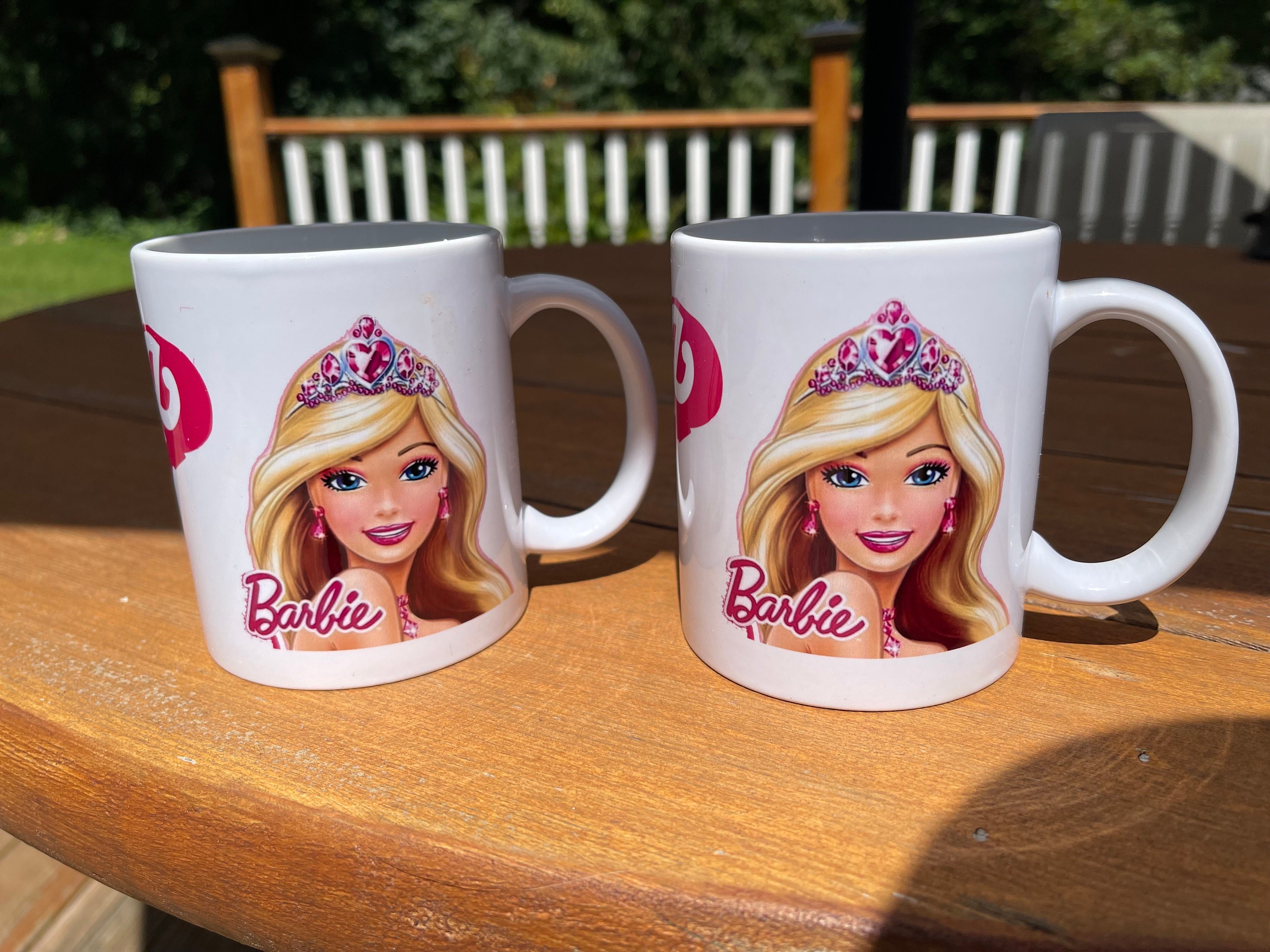 Taza Barbie Doll, Barbie Mug, Barbie Muñeca