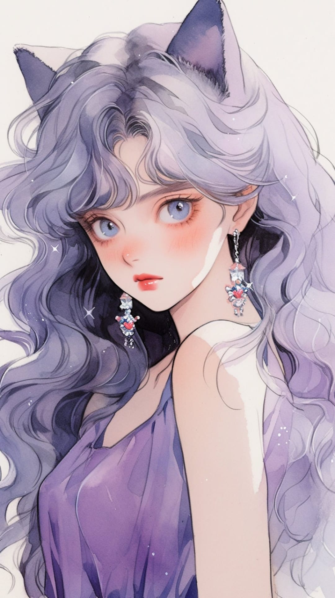 Watercolor Character Commission Custom Anime Art Custom Manga Character ...