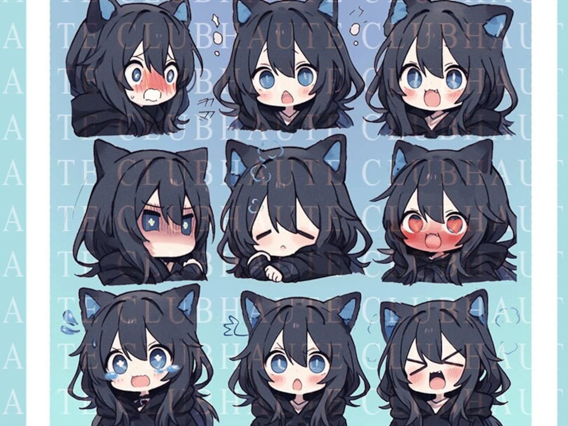 1 Emote Commission Twitch Emote Custom Anime Emote Custom - Etsy