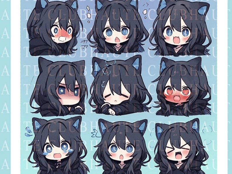 1 Emote Commission Twitch Emote Custom Anime Emote Custom - Etsy