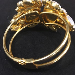 Rare Vintage 1960s ELIZABETH MORREY Bracelet Large White Stones - Etsy