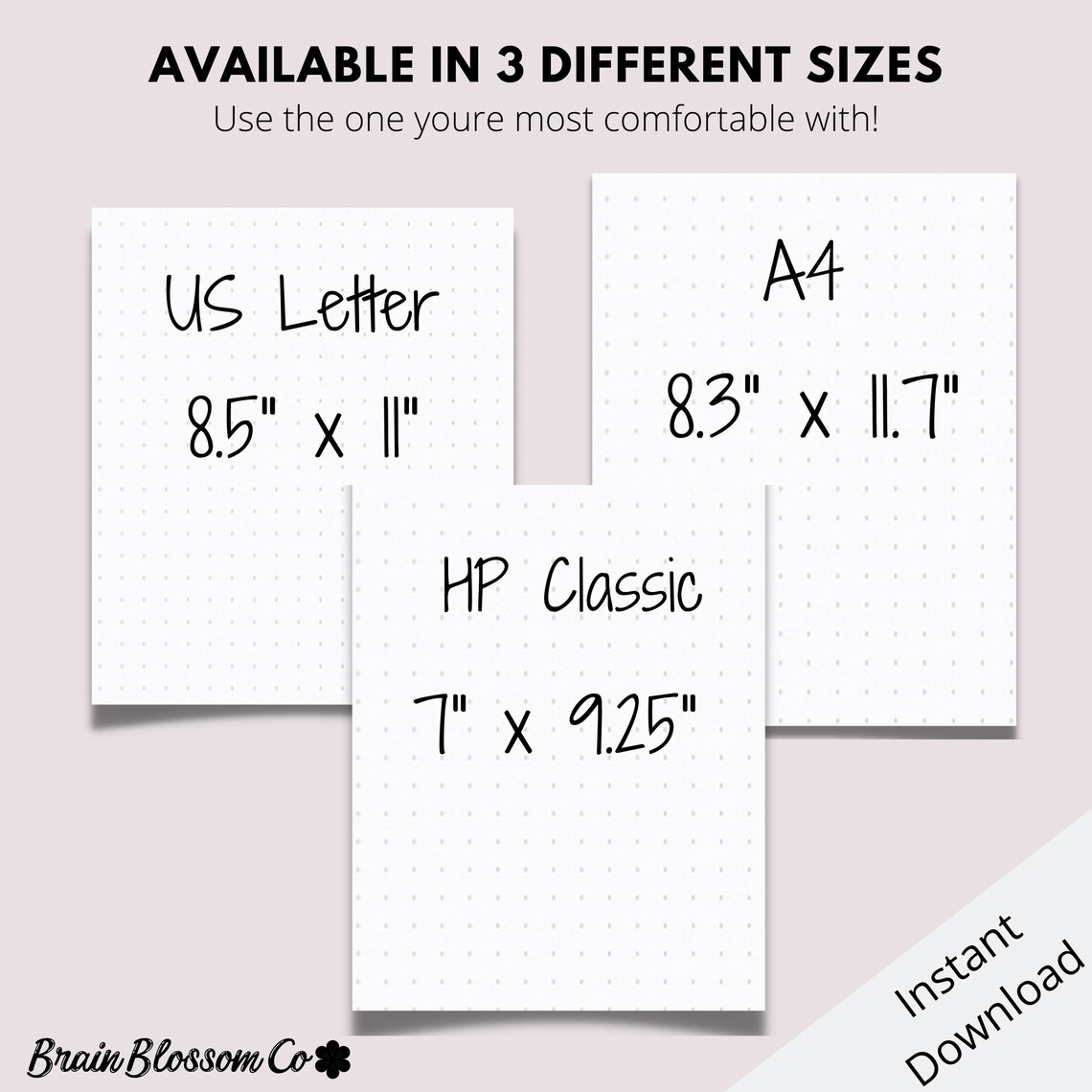 The Original Distraction Log Printable | ADHD Productivity Planner ...