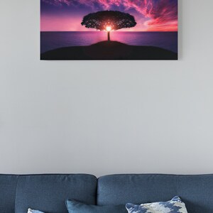 Tree of Life - Sunset Set - Magical Canvas - Sunset Wall Art - Sunset ...