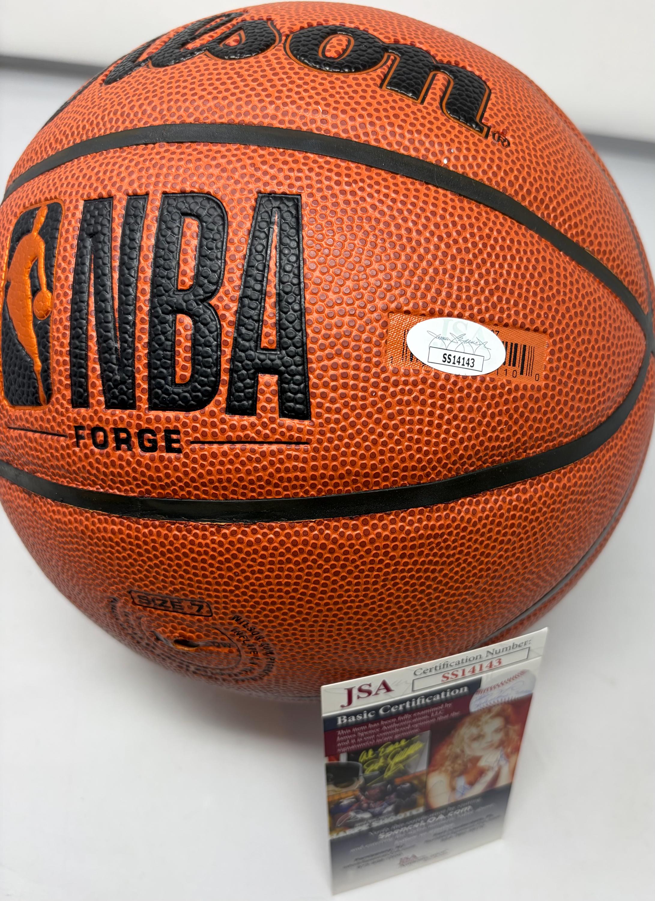 Kurtis Blow Signed NBA Wilson Basketball JSA COA - Etsy