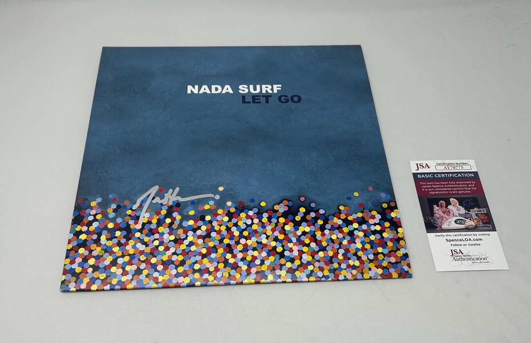 Matthews Caws Signed Nada Surf Let Go Album JSA COA - Etsy