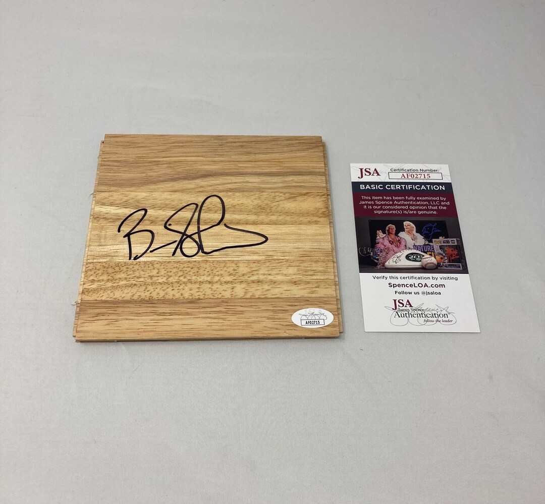 Brian Shaw Signed 6x6 Floor Los Angeles Lakers Orlando Magic JSA COA - Etsy