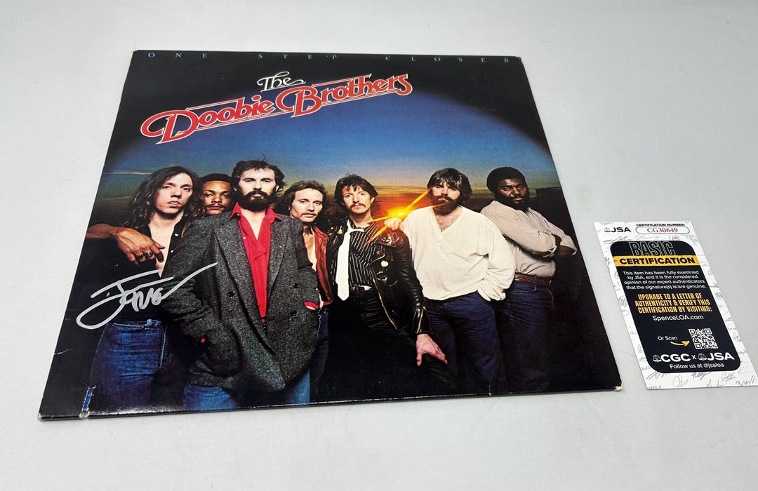 Tom Johnston Signed the Doobie Brothers One Step Closer Album JSA COA ...