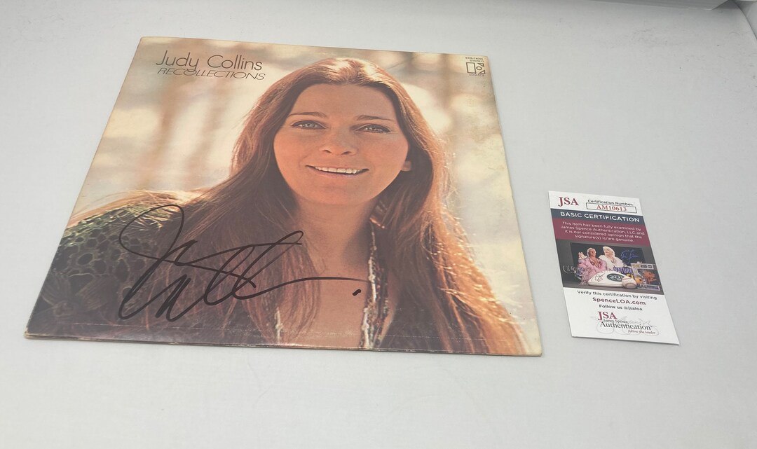Judy Collins Signed Recollections Album JSA COA - Etsy