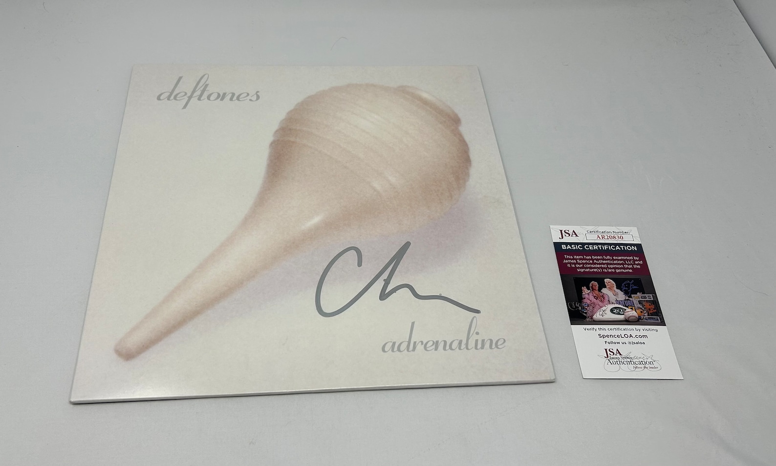 Chino Moreno Signed Deftones Adrenaline Album JSA COA - Etsy