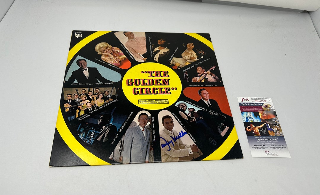Johnny Mathis Signed the Golden Circle Album JSA COA - Etsy