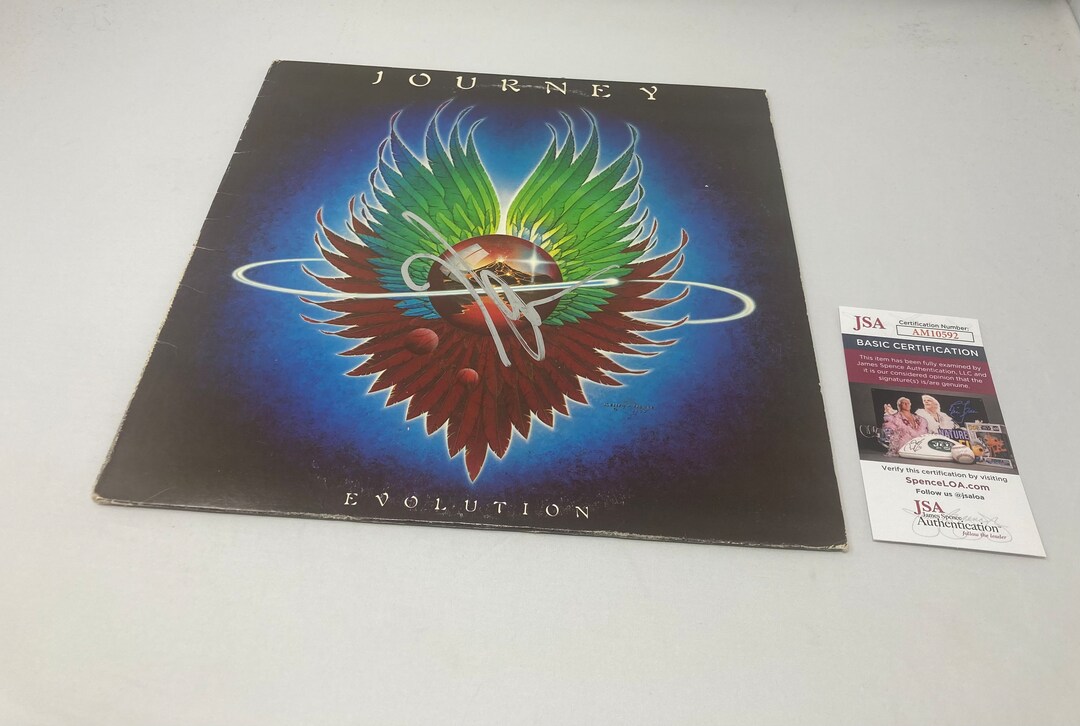 Neal Schon Signed Journey Evolution Album JSA COA - Etsy