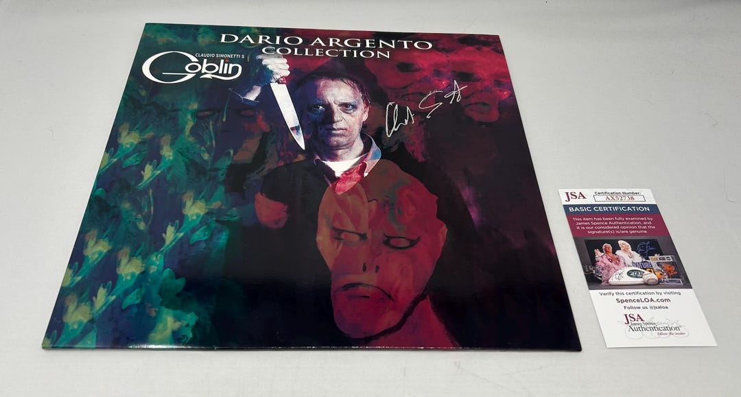 Claudio Simonetti Signed Goblin Dario Argento Album JSA COA - Etsy