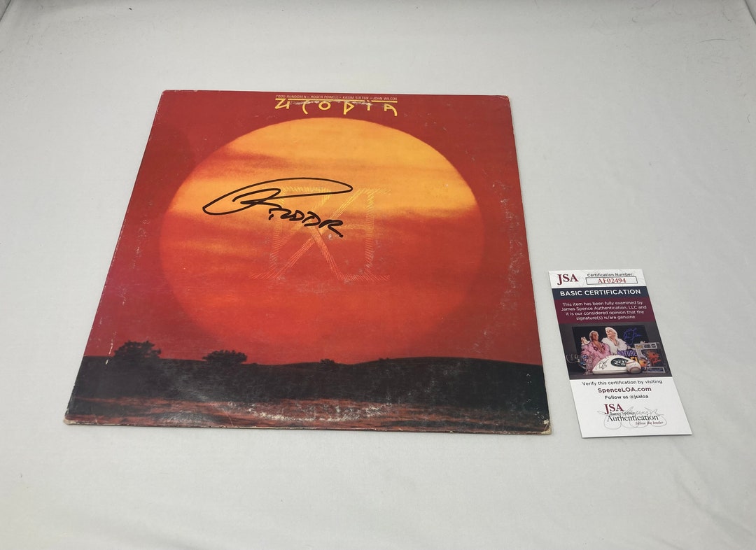 Todd Rundgren Signed Utopia RA Album JSA COA - Etsy