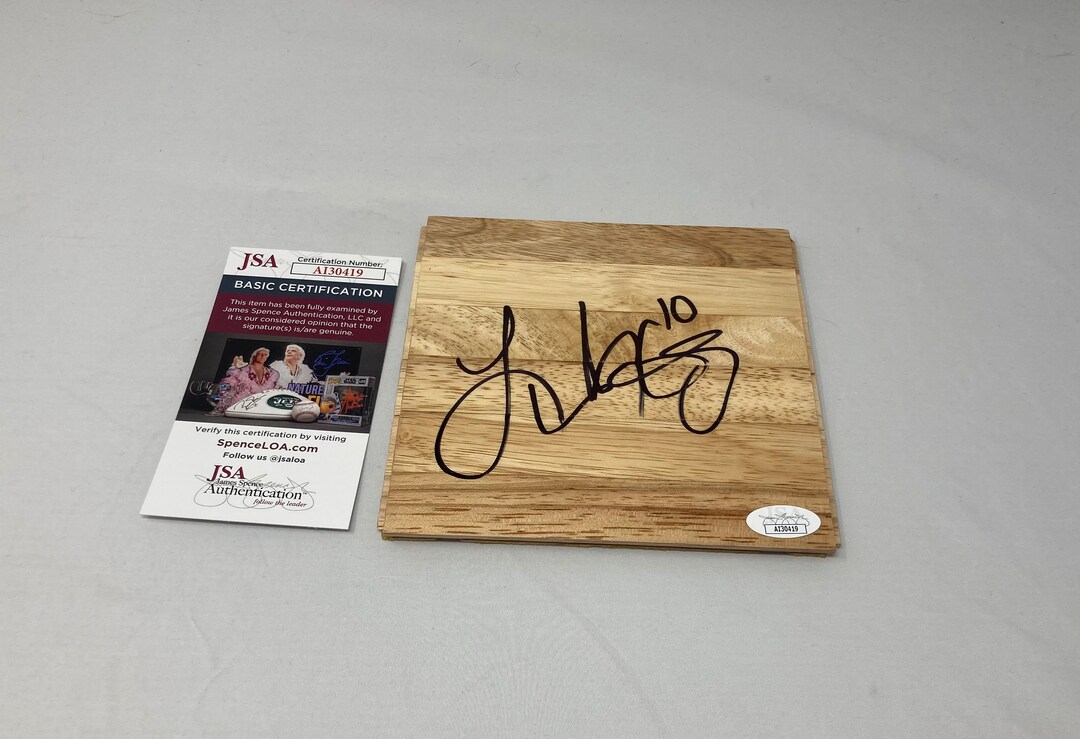 Lindsey Harding Signed 6x6 Floor Duke Blue Devils Minnesota Lynx JSA ...