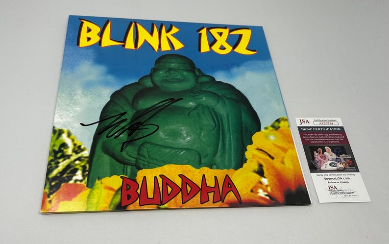 Mark Hoppus Signed Blink 182 Buddha Album JSA COA - Etsy
