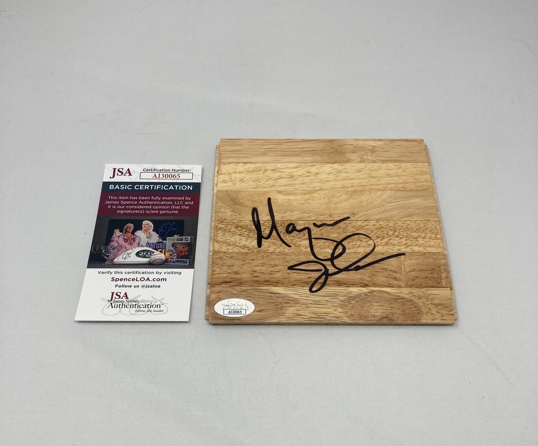 Marques Johnson Signed 6x6 Floor Milwaukee Bucks UCLA Bruins JSA COA - Etsy