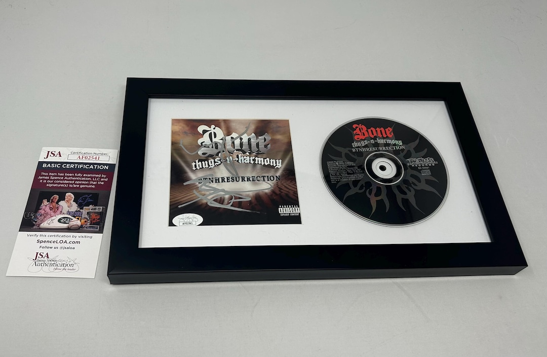 Layzie and Wish Signed Bone Thugs N Harmony Btnhresurrection CD Booklet ...