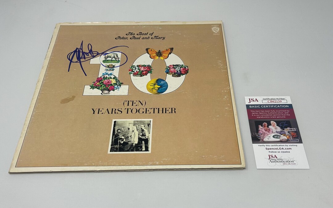 Paul Stookey Signed the Best of Peter Paul and Mary Album JSA COA - Etsy
