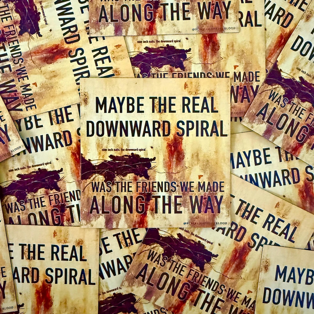 Nine Inch Nails Maybe the Real Downward Spiral Was the Friends We Made ...