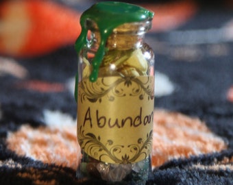 Abundance Spell Jar Intention Spell Jar Money Good Luck - Etsy