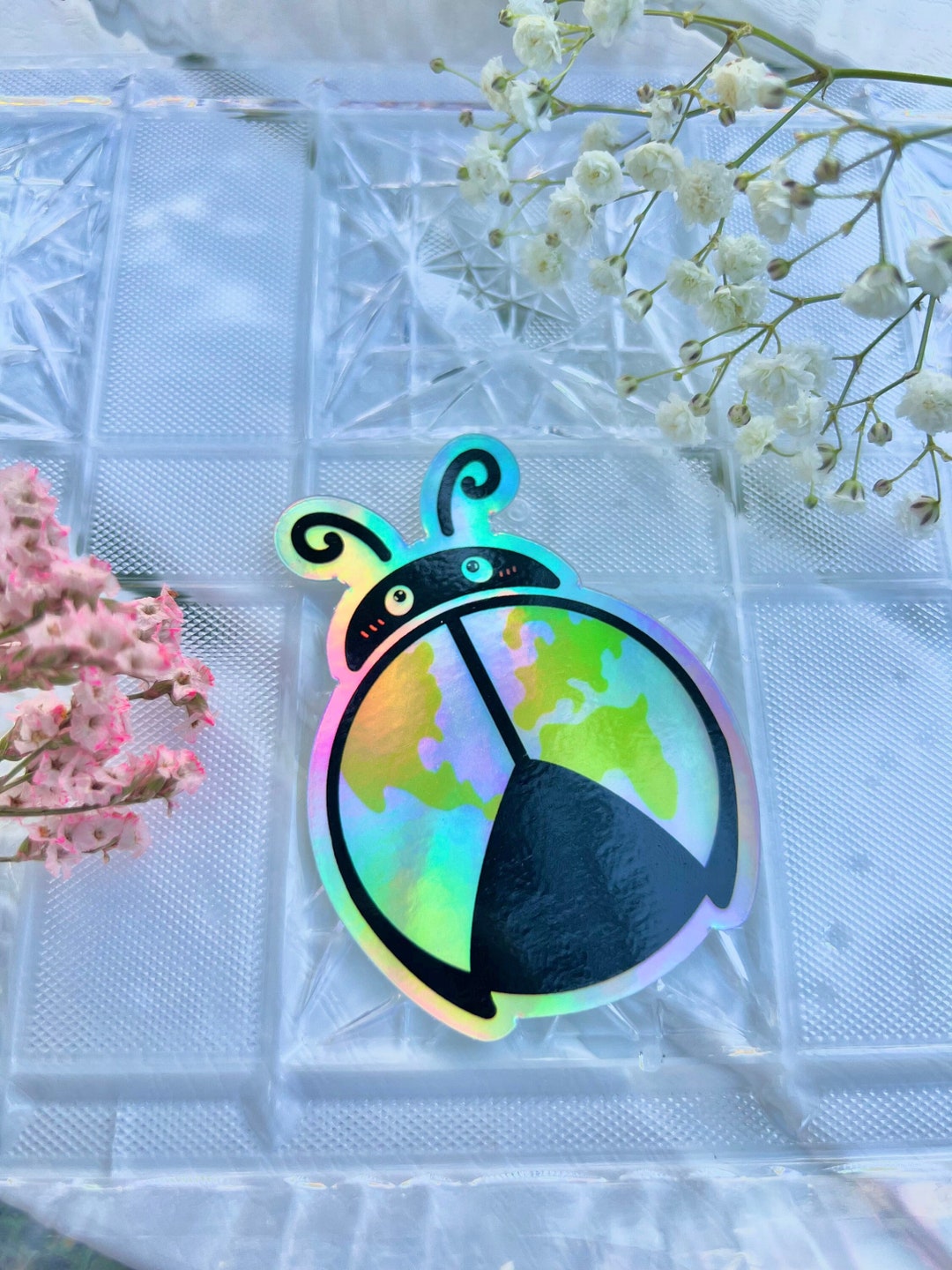 Holographic LBP Logo Sticker - Etsy
