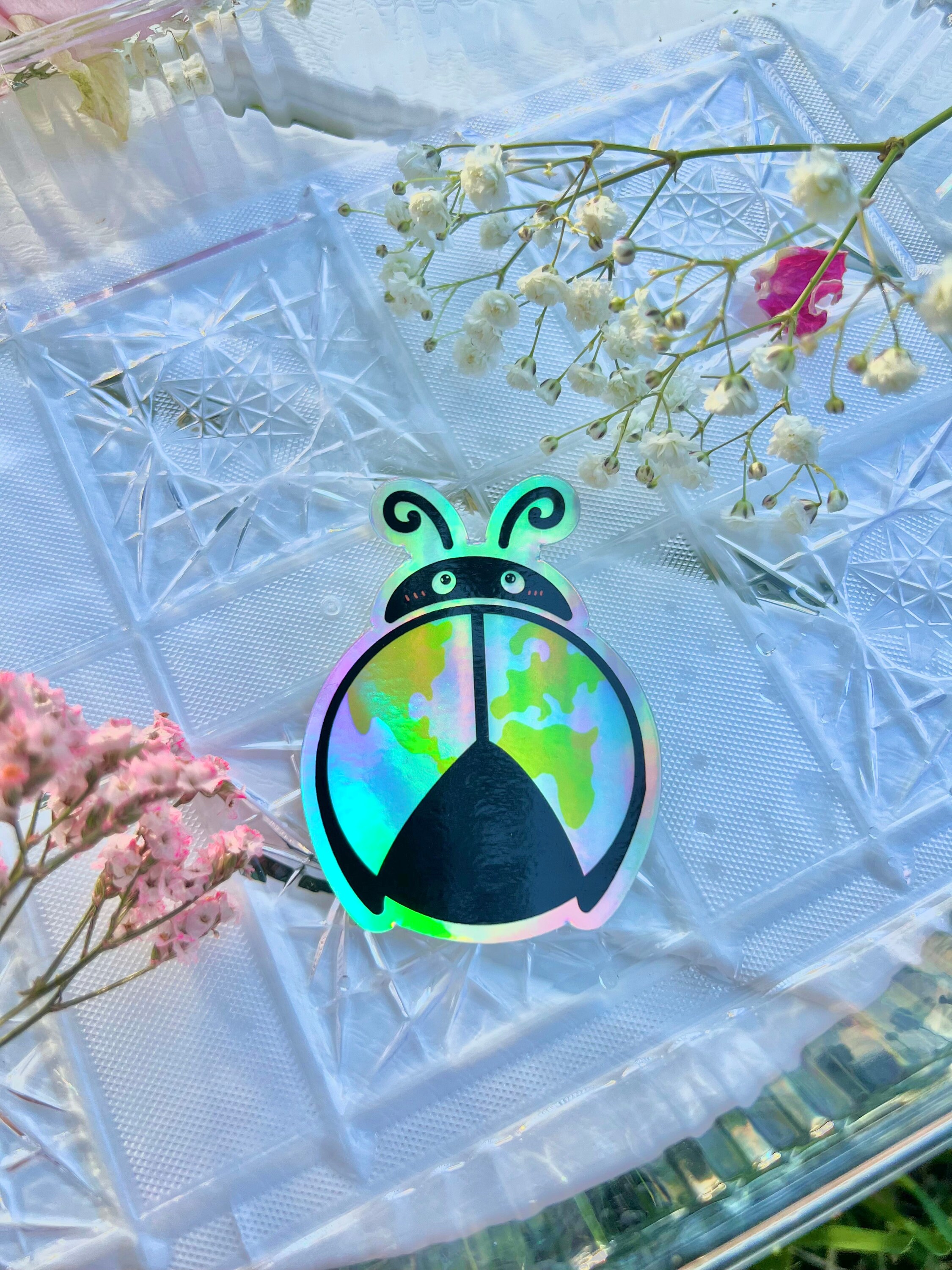 Holographic LBP Logo Sticker - Etsy