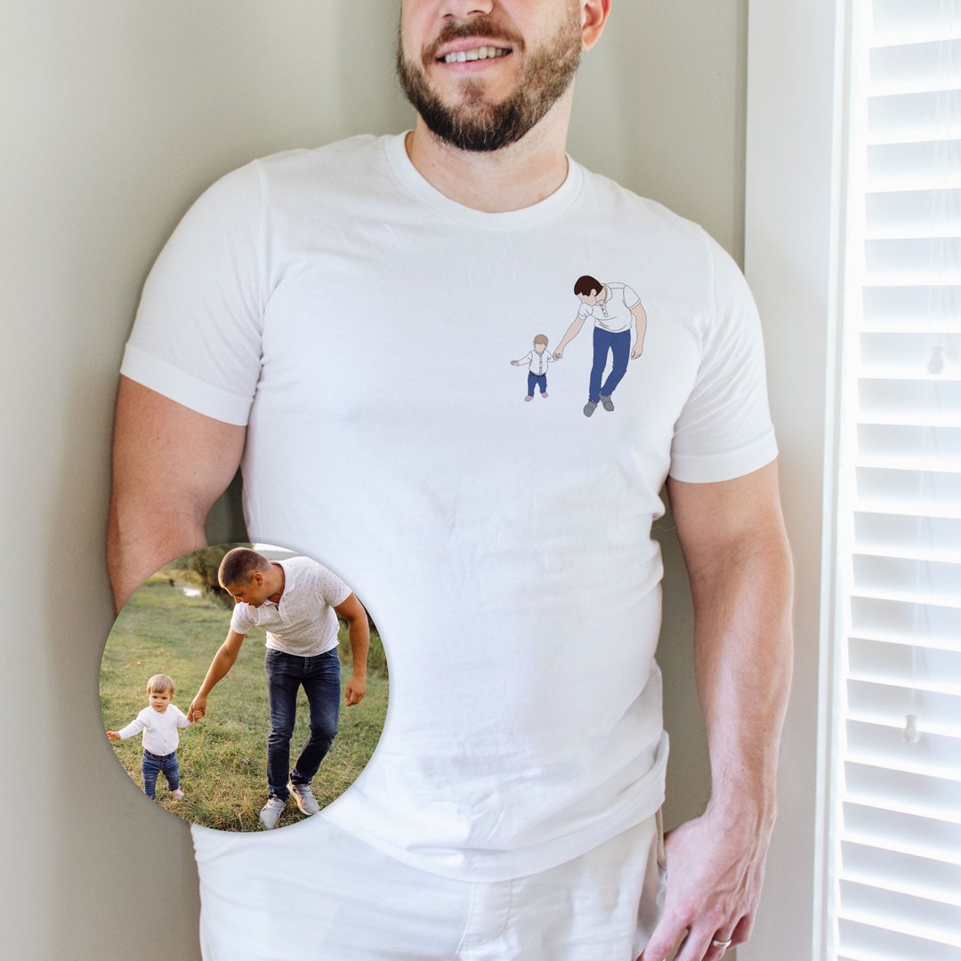 Custom Family Tee Shirt, Personalized Couple Matching Printed Photo ...