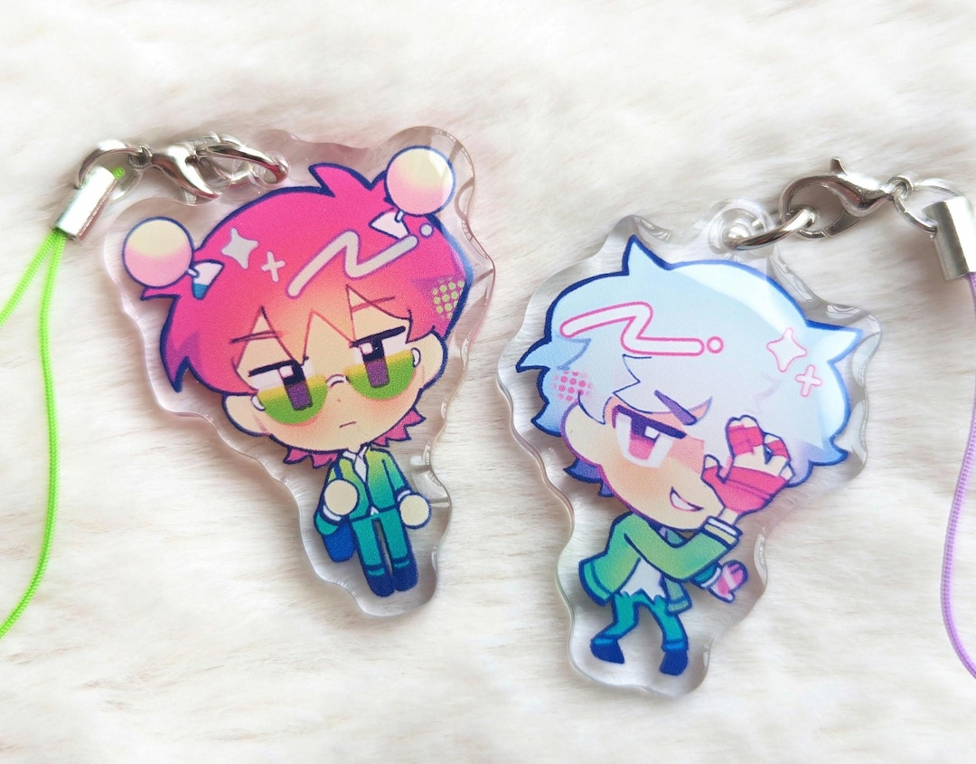 The Disastrous Life of Saiki K Saiki Kusuo Kaido Shun Phone Charm 1.75 ...