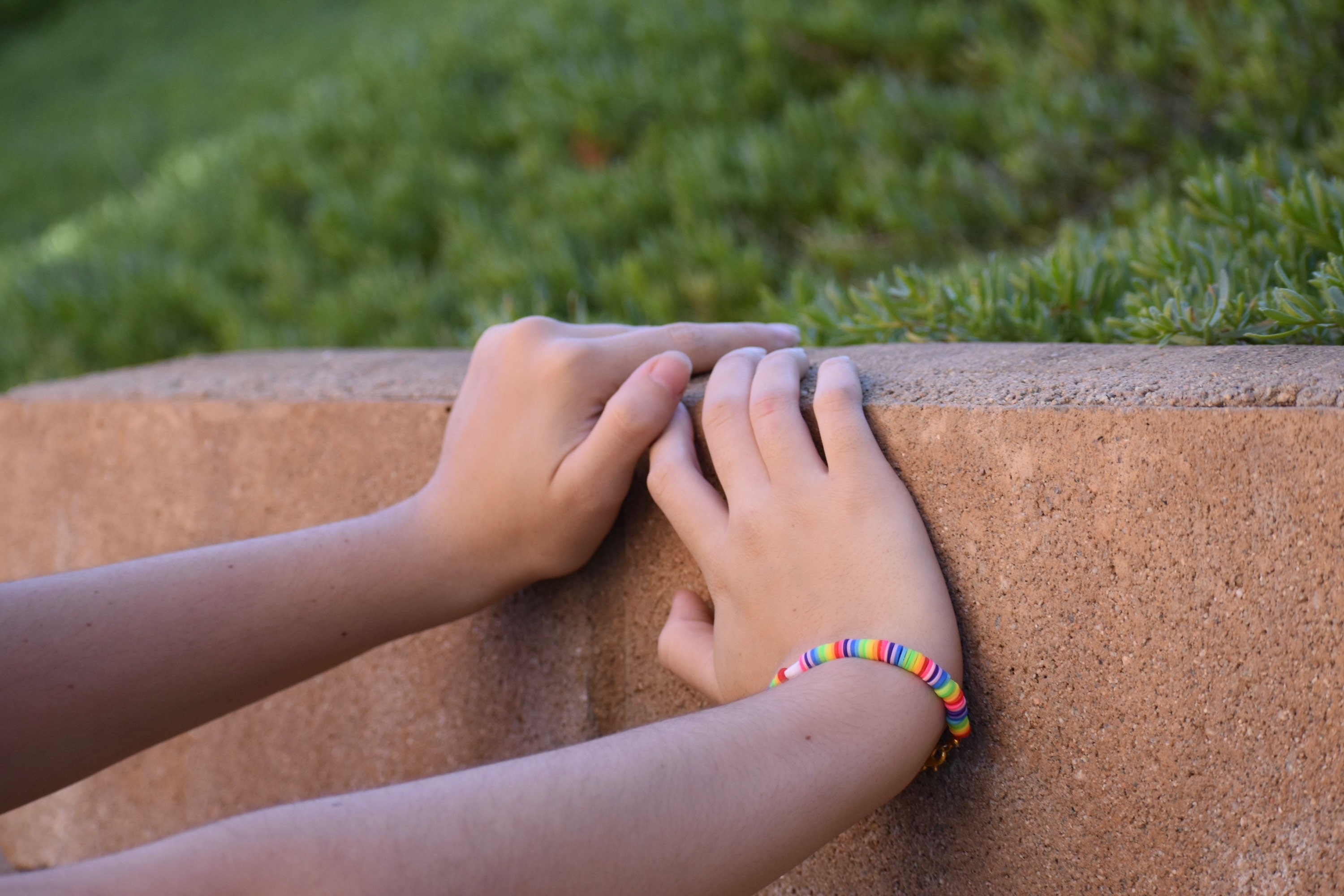 Rainbow Heart Bracelet, LGBTQ Inspired Jewelry, LGBTQIA, Heart Jewelry ...