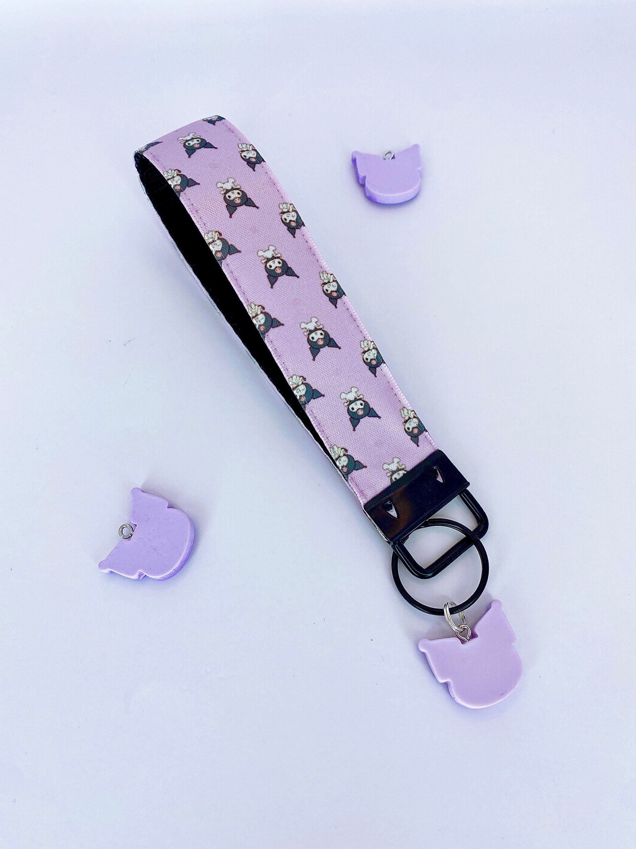 Heat Pressed & Custom Fabrication Kawaii Sanrio Inspired Keychain ...
