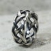 Stainless Steel Chain Rings, Spinning Link Chain Anxiety Ring, Chunky ...