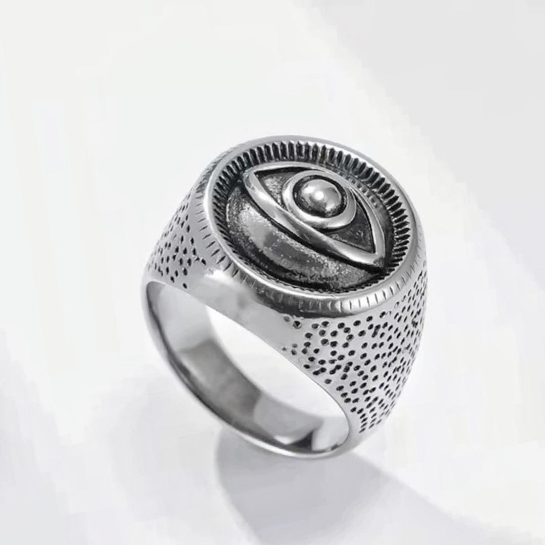 Ancient Egyptian Eye Ring,horus Eye Band,vintage Devil's Eye Ring,hip ...