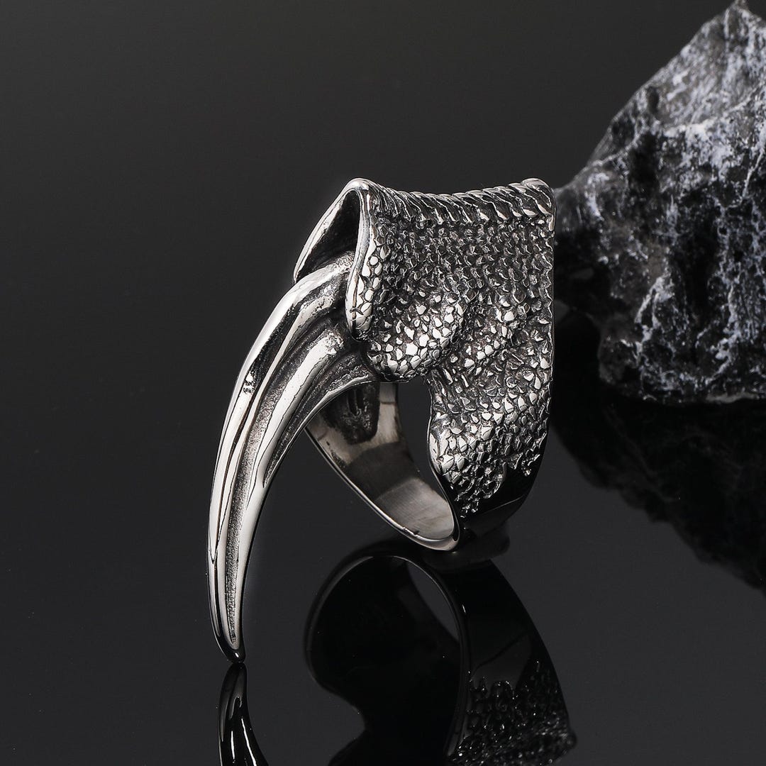 Garuda Claw Ring,vintage Talon Ring,dragon Claw Band,animal Ring ...