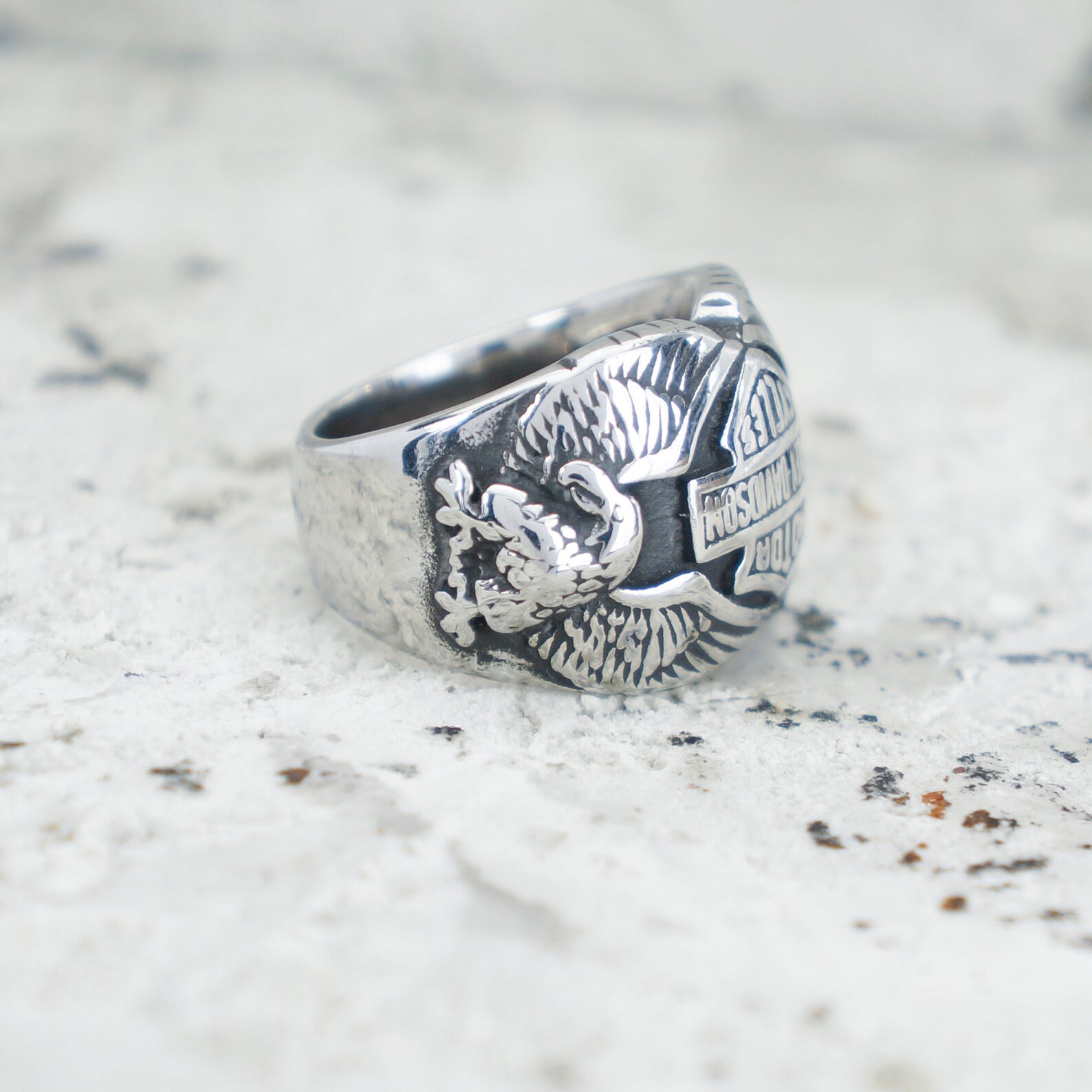 Harley Davidson Ring, Biker Ring, Motorcycle Ring, Silver Maker Jewelry ...