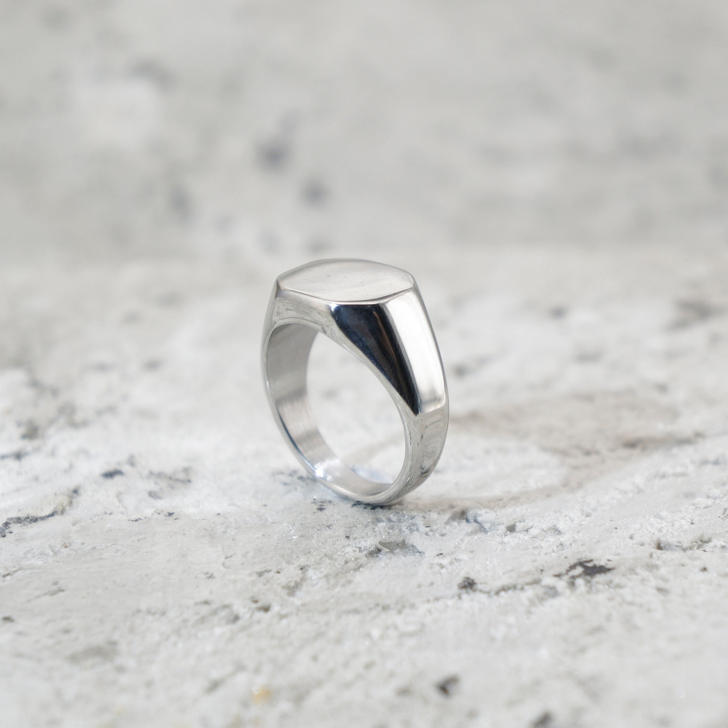 Custom Engraved Ring for Men Personalized Mens Ring - Etsy